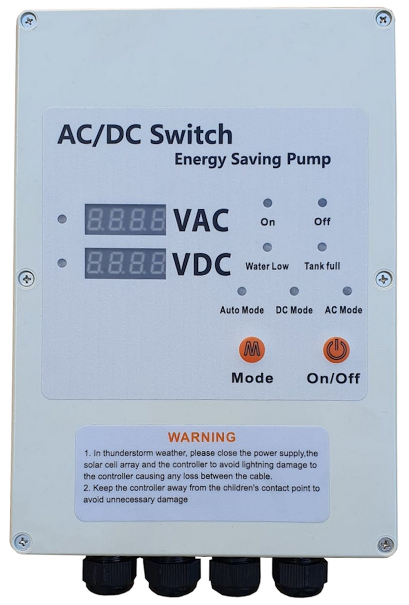 Hybrid Solar Pump Switch Box – Power & Water QLD